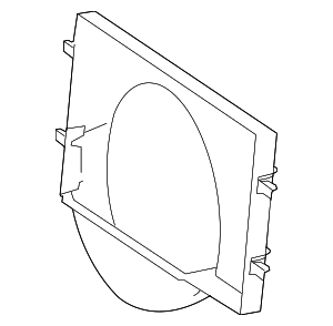906-505-01-55 - Shroud 2010-2013 Mercedes-Benz | Mercedes-Benz USA Parts