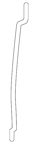 2008-2014 Ford Latch Rods - Passenger Side (RH) F2UZ-1543186-B ...