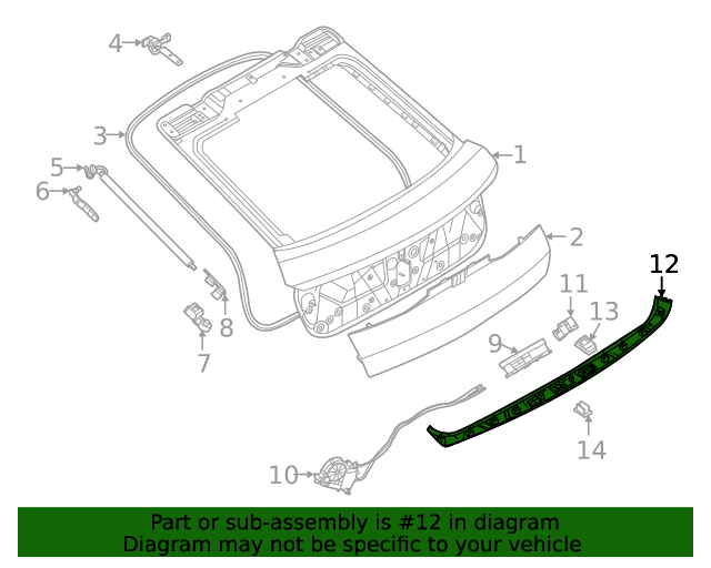 Genuine BMW 51-13-5-A44-617 | Handle | FREE Shipping on Most Orders ...