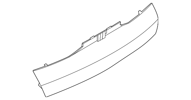 51139881847 - 2020-2025 BMW X6 Molding Panel (51-13-9-881-847) | BMW of ...