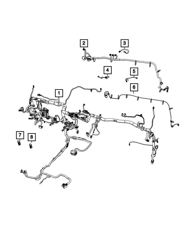 2021-2024 Ram 1500 Satellite Antenna 68483940AB | Mopar eStore