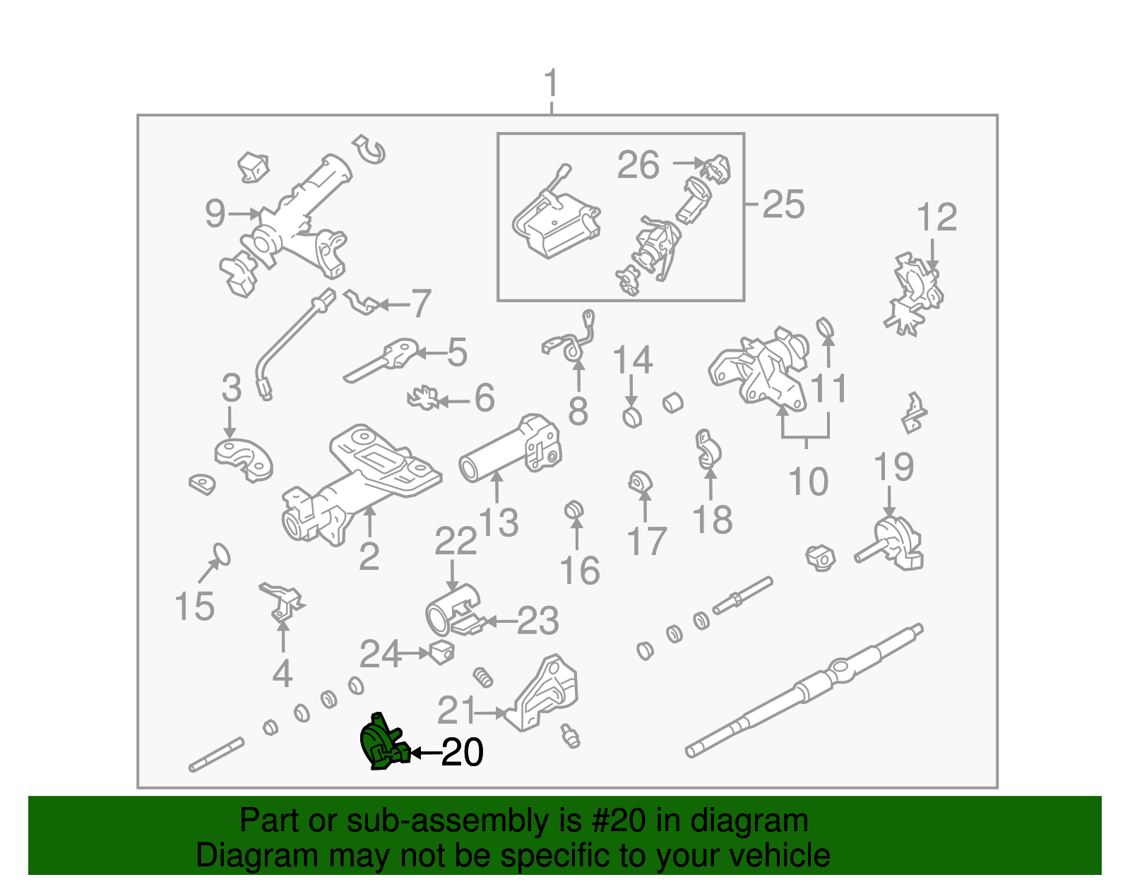89232-50050 - 2004-2006 Lexus LS430 - Adjuster Motor | Discount Parts ...