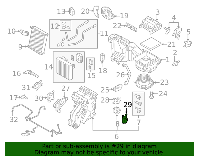 2016-2023 Audi Door Actuator 5Q0-898-511-K | Audi USA Parts