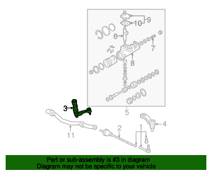 86511719 - Idler Arm 1999-2025 GM | Chevrolet Parts Direct