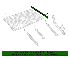 2019-2020 Ram 1500 Closure Panel 68298538AB | TascaParts.com