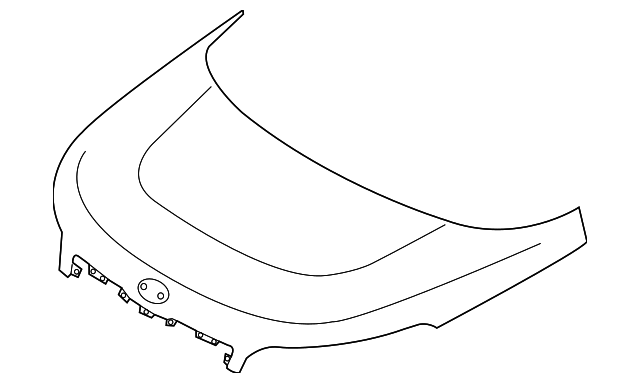 66400-B2000 - Hood 2014-2019 Kia Soul | Kia.Parts Store