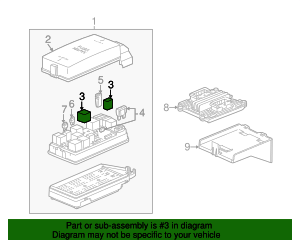 13503102 - Gray Multi-Purpose Relay 1990-2018 GM | Chevrolet Parts Direct