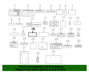 1998-2021 Mercedes-Benz Information Label 000-584-05-26 | Mercedes-Benz ...