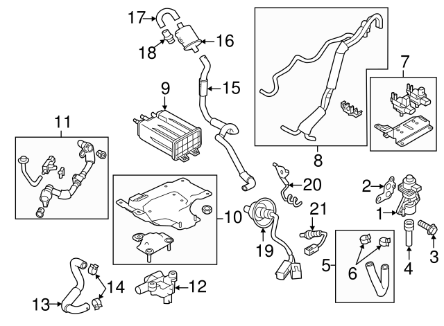 lf8218740 - Solenoid Valve 2004-2015 Mazda | AutoNation Parts