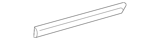 2004-2009 Lexus Body Side Molding 75741-0E010-B0 | OEM Parts Online