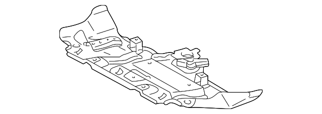 2003-2009 Toyota Radiator Support Splash Shield 51405-35101 | Smithtown ...