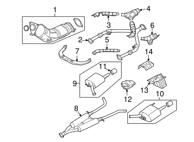 20080-JK00A - Extension Pipe 2007-2015 Infiniti | AutoNationParts.com