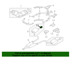 20080-JK00A - Extension Pipe 2007-2015 Infiniti | AutoNationParts.com