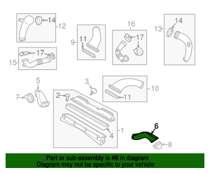 2010-2016 Porsche Panamera Air Inlet 970-110-271-01 | Gaudin Porsche Parts