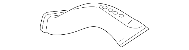 2010-2016 Porsche Panamera Air Inlet 970-110-271-01 | Gaudin Porsche Parts