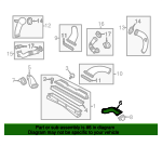 2010-2016 Porsche Panamera Air Inlet 970-110-271-01 | Gaudin Porsche Parts