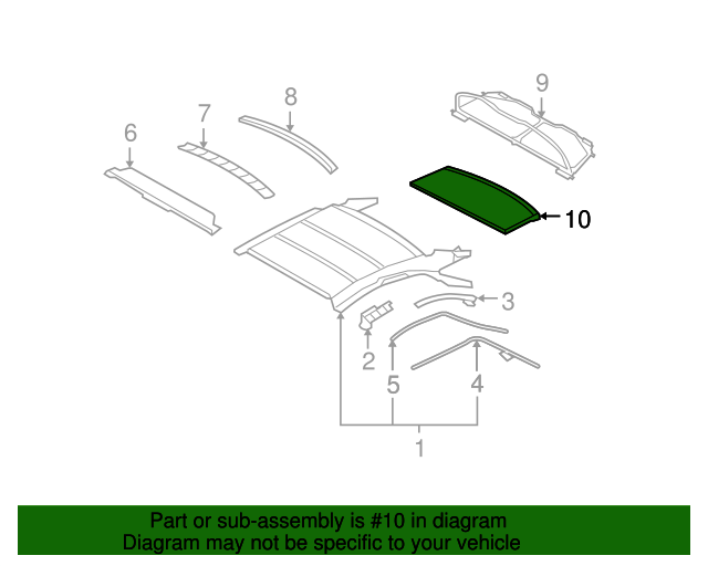79906-JJ51A (79906jj51a) - 2009-2015 Infiniti Package Tray | Infiniti ...