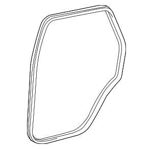 OEM 2008-2021 Toyota Land Cruiser Weather-Strip On Body 62331-60081 ...