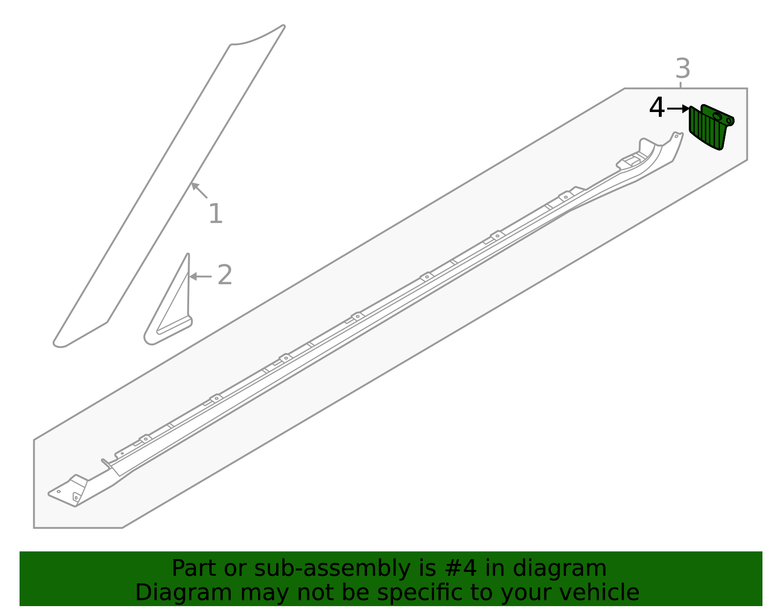 2022-2025 Kia Carnival Stone Deflector 86827-R0000 | TascaParts.com