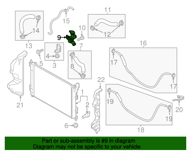 25329-B2100 - Filler Neck 2014-2019 Kia Soul | Kia.Parts Store