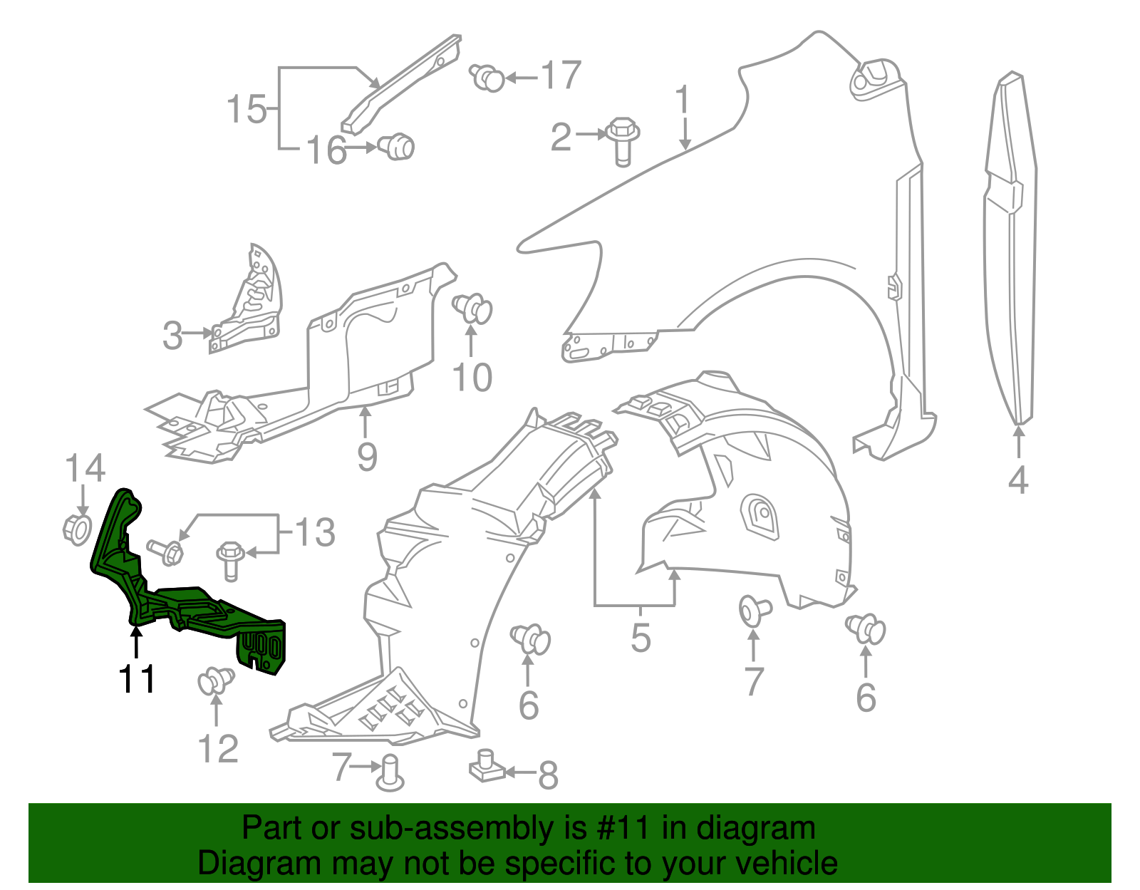 95351686 - Front Bumper Fascia Lower Deflector 2012-2020 Chevrolet ...