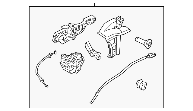 Ford Dealership 2015-2018 Ford Focus Door Latch Assembly F1EZ-5426413-D ...