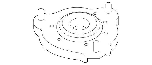 2015-2019 Hyundai Sonata Strut Mount 54610-E6000 | OEM Hyundai Parts