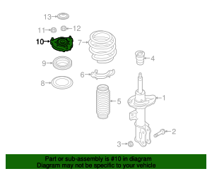 2015-2019 Hyundai Sonata Insulator Assembly Strut 54610-E6000 | OEM ...