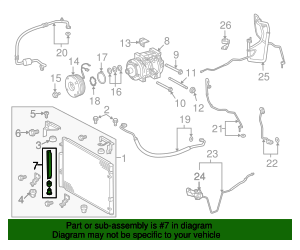2013-2020 Lexus Drier Dessicant Bag 88474-12030 | Lexus OEM Parts Online