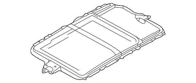 54107316353 - 2014-2017 BMW X5 Sunroof Assembly (54-10-7-316-353) | BMW ...