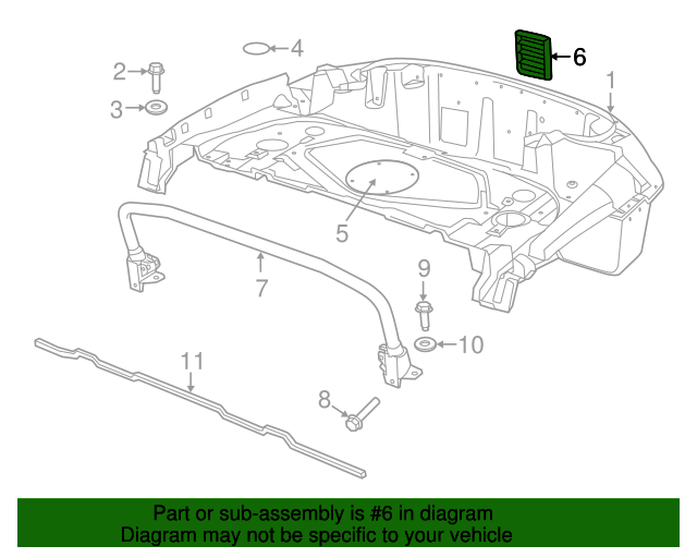 2008-2023 Mopar Pressure Vent 68260545AA | Mopar Parts Canada