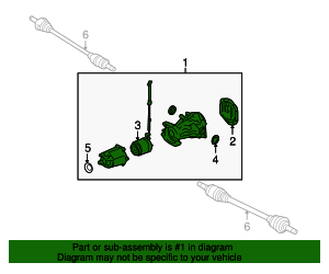 9E51-4000-AA - Differential Assembly 2008-2010 Ford | AutoNationParts.com