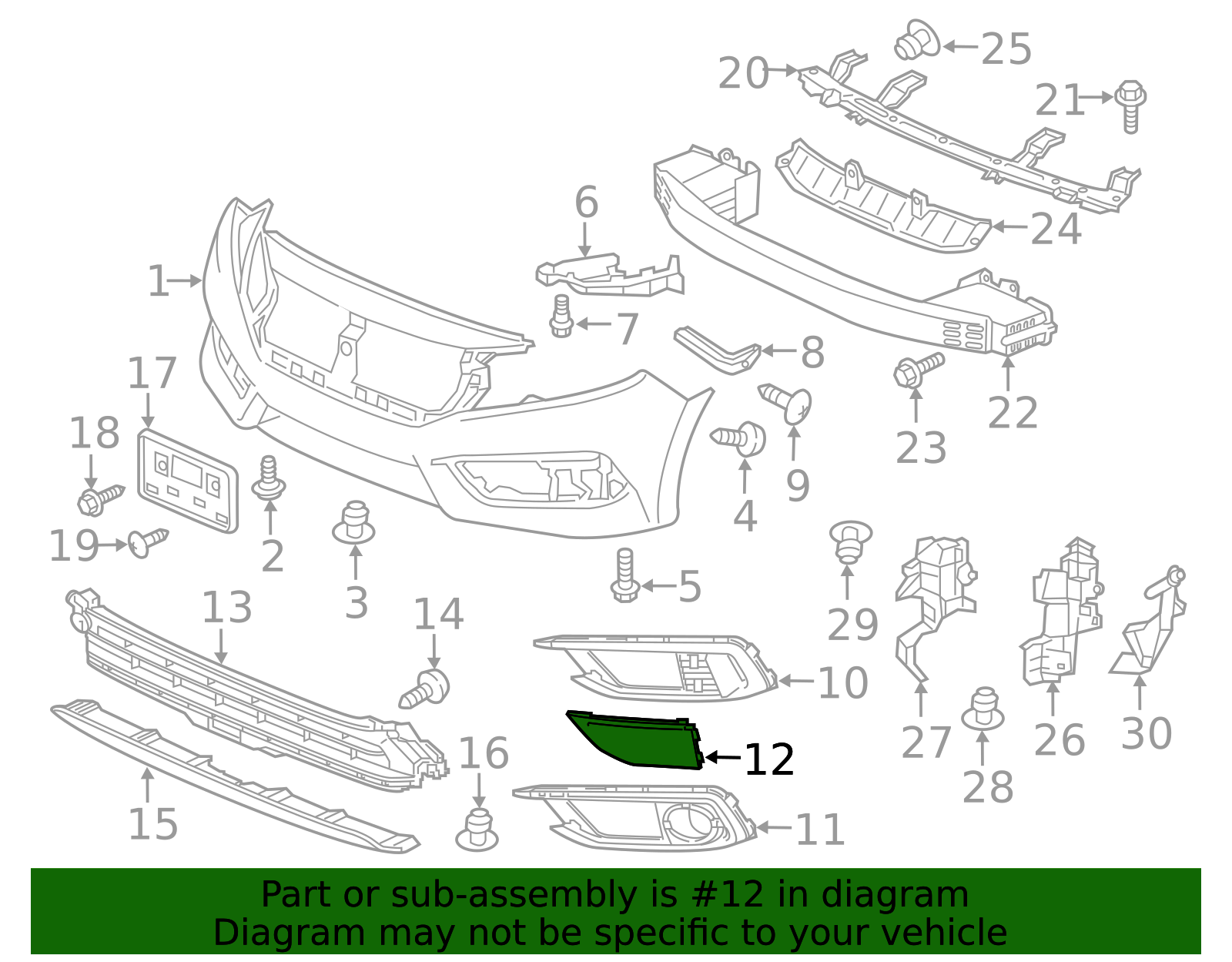2019-2021 Honda Civic Cap 71109-TBA-A50 | OEM Parts Online