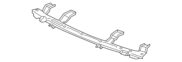 71150-TBA-A00 - Beam Front Bumper Center (Upper) - 2016-2020 Honda ...