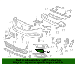 2019-2021 Honda Civic Cap 71109-TBA-A50 | OEM Parts Online