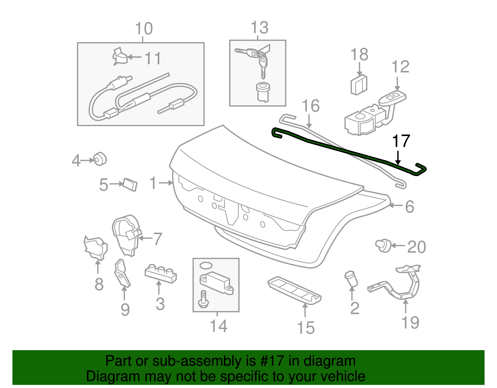 2008-2012 Honda Accord Torsion Spring 74872ta0a00 | Retail Performance ...