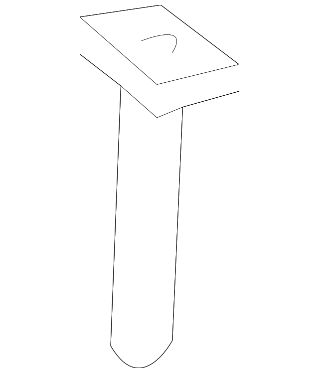 15277010 GM Light Cashmere Head Restraint Guide | GM Parts Store