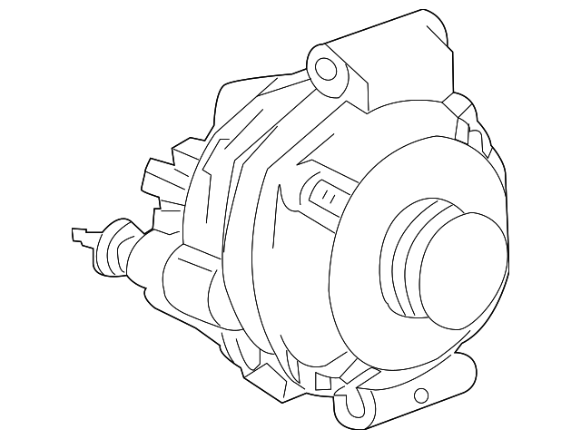 2008-2014 Mopar Alternator 4896805AE | TascaParts.com