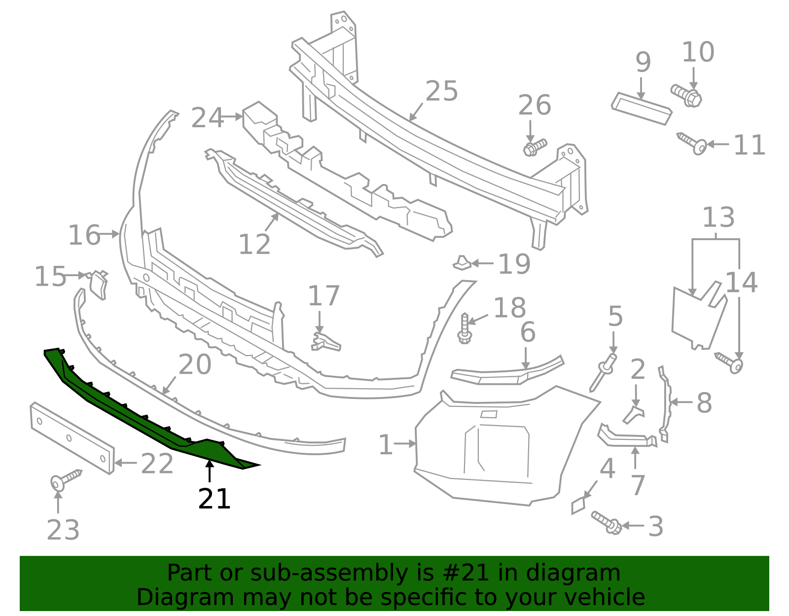 2020-2022 Hyundai Palisade Skid Plate 86577-S8000 | OEM Parts Online