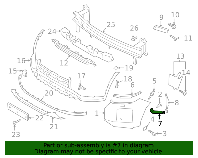 2020-2022 Hyundai Palisade Lower Bracket 865B3-S8000 | OEM Parts Online