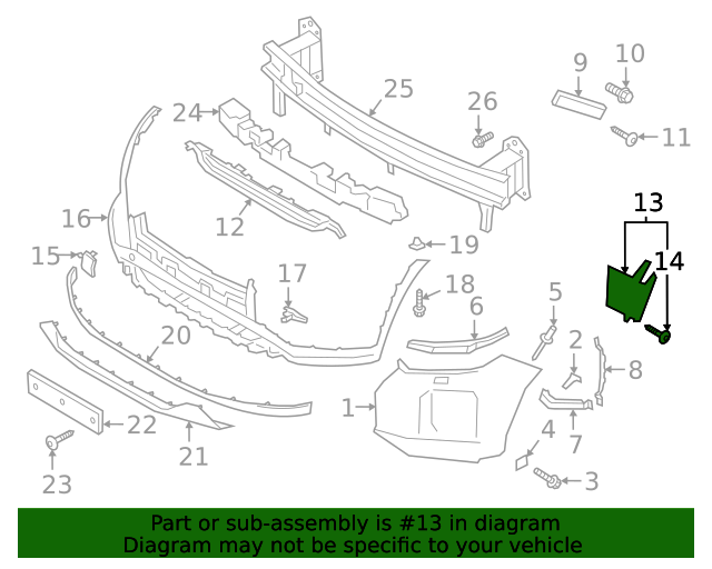 2020-2022 Hyundai Palisade Air Duct 86541-S8000 | OEM Parts Online