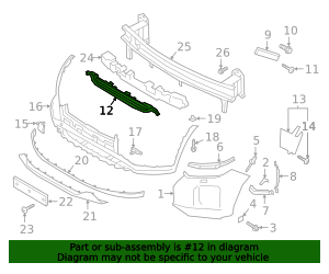 Genuine Lower Grille for 2020-2022 Hyundai Palisade | Part# 86531-S8010 ...