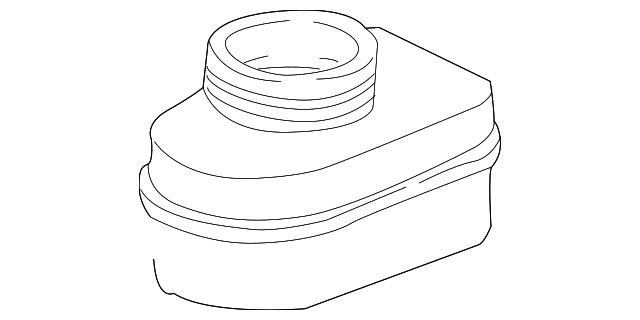 OEM 2003-2007 Honda Pilot Master Cylinder Reservoir 46660-S0X-003 ...