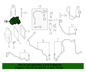 2009-2017 Porsche A/C Compressor 9A1-126-011-05 | Sunset Porsche Parts