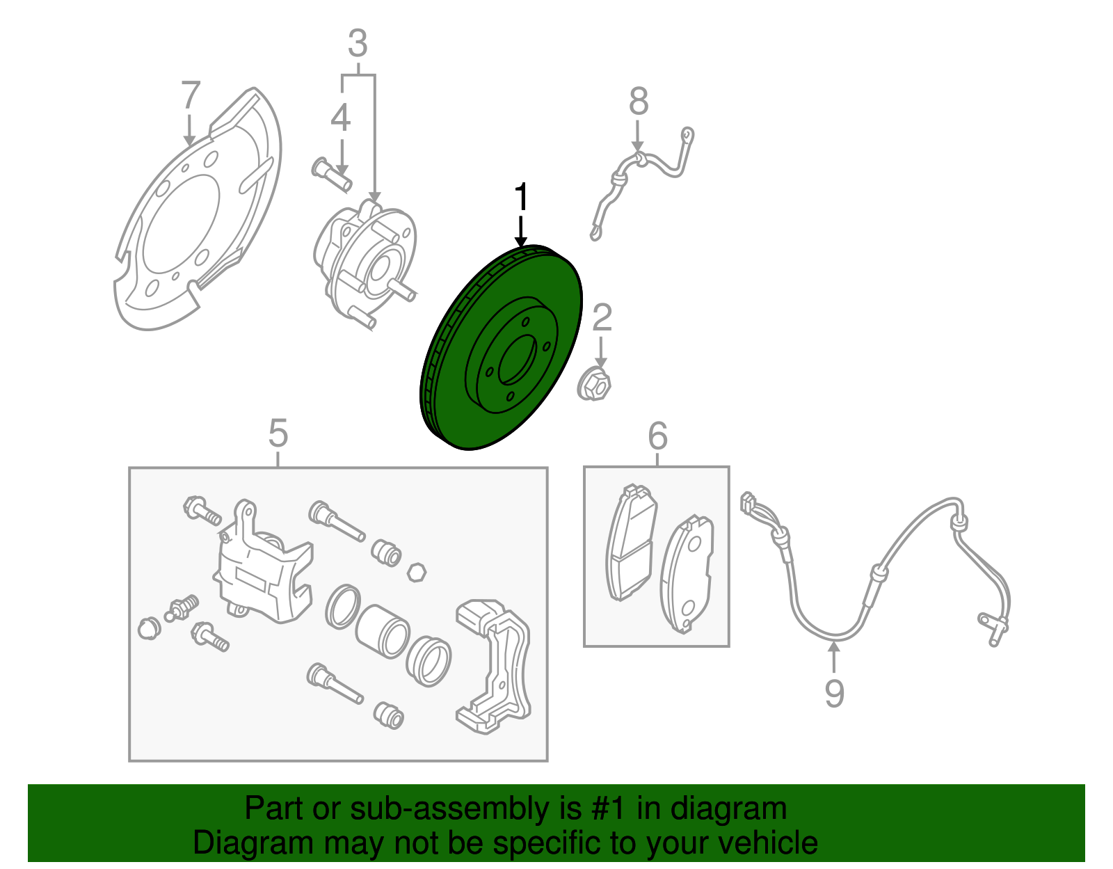 2007-2015 Nissan Rotor 40206-JG00C | Bill Kay Nissan Parts