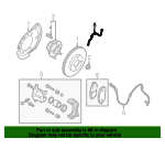 2008-2015 Nissan Brake Hose 46210-JG01A | Nissan OEM Parts Direct