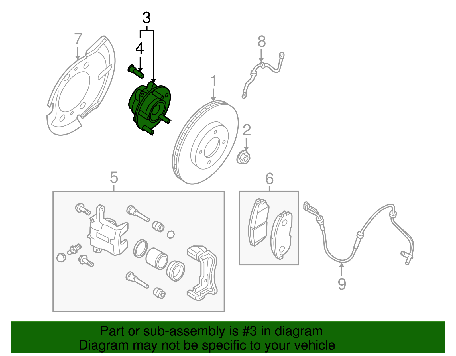 2007-2015 Nissan Value Advantage™ Hub Assembly Front D0202-JG01JNW ...