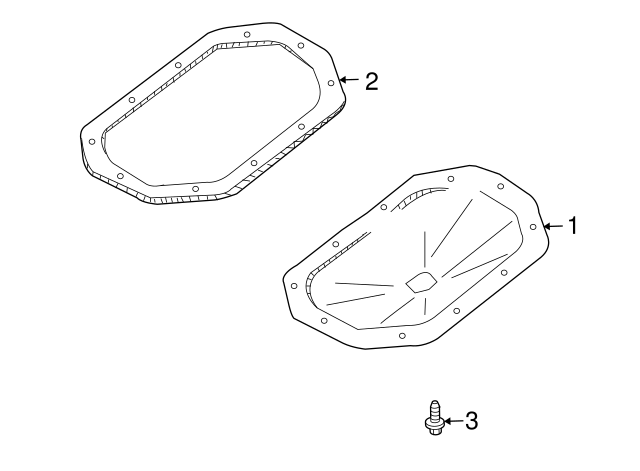 25201299 - Front Differential Carrier Cover 2009-2011 Chevrolet Aveo ...