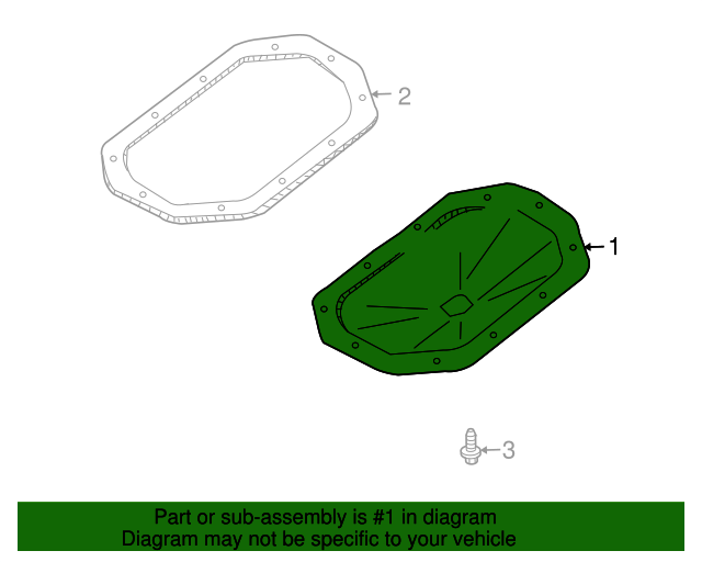 25201299 - Front Differential Carrier Cover 2009-2011 Chevrolet Aveo ...