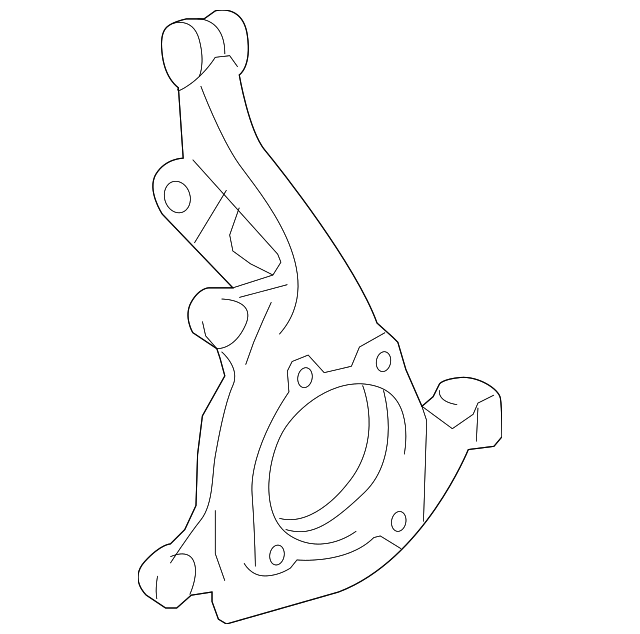2015-2021 Lexus Knuckle 43211-78010 | OEM Parts Online